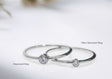 Mini Diamond Ring - Dainty Minimalist Petite Diamond | Sustainable ...