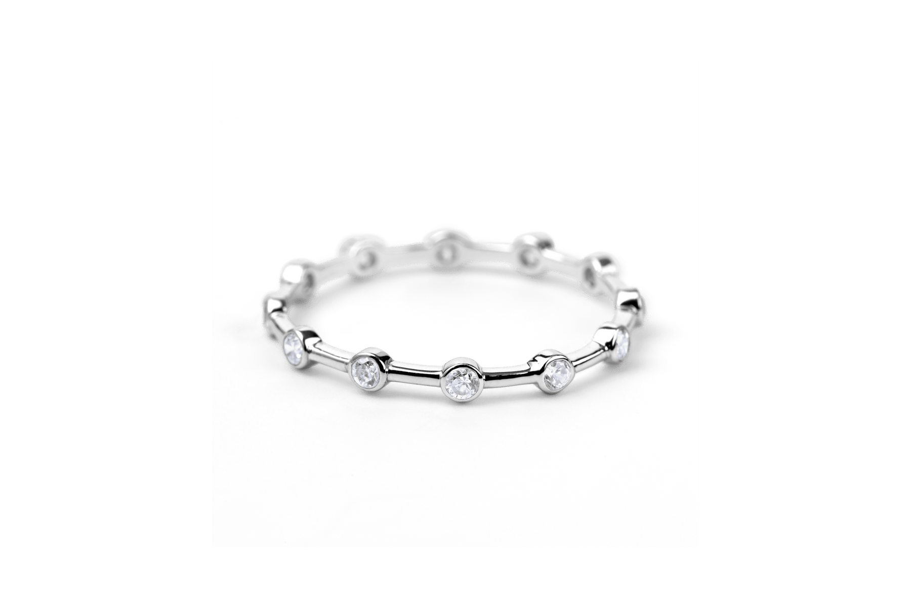 Twelve Diamond Band - 0.24ct Diamond Ring Gold | Sustainable Jewelry at ...