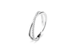 Crossover Diamond Ring